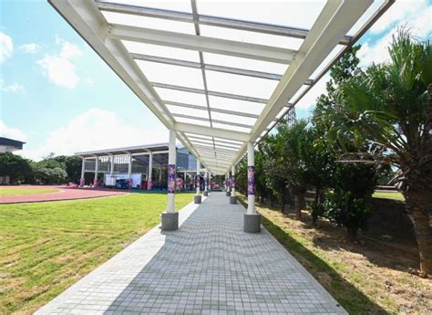 新屋永安國中風雨球場完工 設計結合海洋客家文化 beanfun