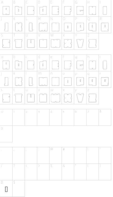 Infinity Font Details