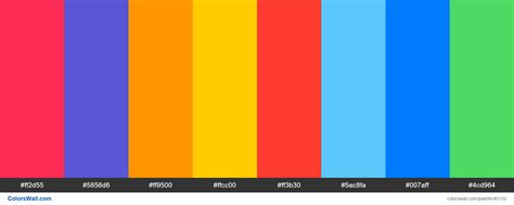 Apple Ios Colors Apple Ios Color Color Coding