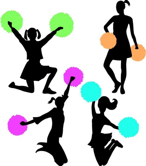 Cheerleaders — Stock Vector © Nebojsa78 2048380