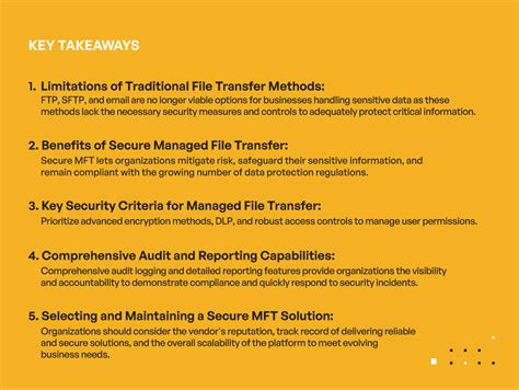 Secure Managed File Transfer Explanation Features And Benefits
