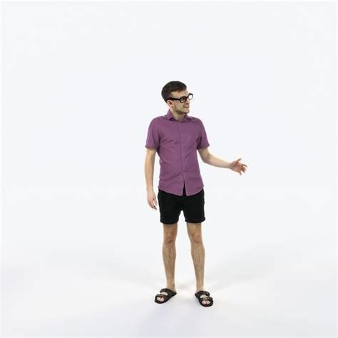 3d Model Veracity 17k Explaining Couple Summer Casual Man Vr Ar Low Poly Cgtrader