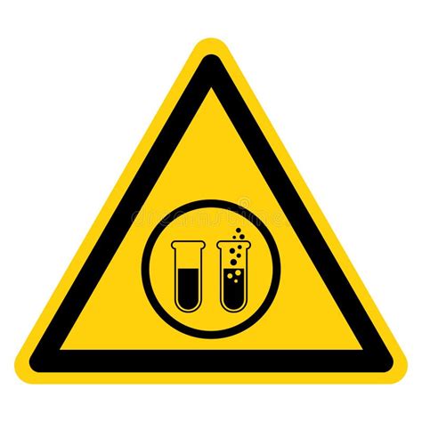 Warning COVID Testing Here Symbol Sign Vector Illustration Isolate On White Background