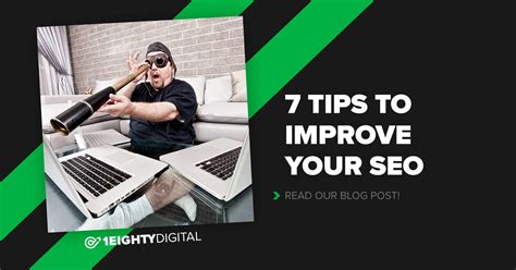 7 Seo Tips To Improve Your Search Engine Ranking 1eighty Digital
