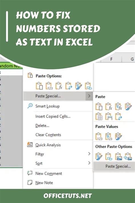 How To Fix Numbers Stored As Text In Excel Excel Tutorials Excel Financial Modeling