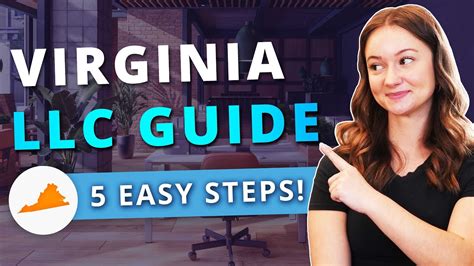 Virginia Llc Forming Your Llc In Virginia Step By Step Guide Youtube