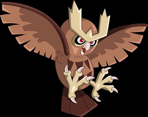 Shiny Owl Pokemon