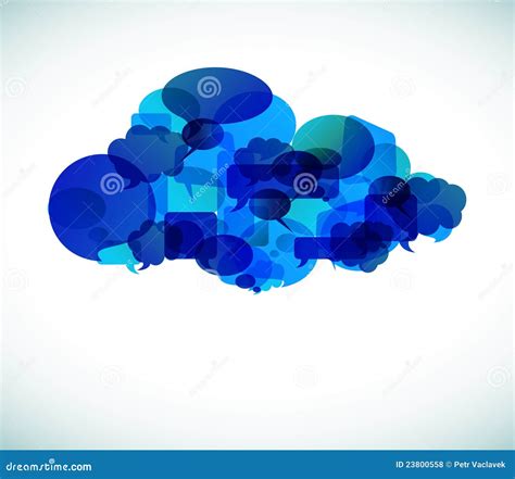 Cloud Computing Vector Illustration Stock Vector Illustration Of