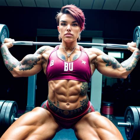 Ruby Rose Bodybuilder By Brujatg On Deviantart