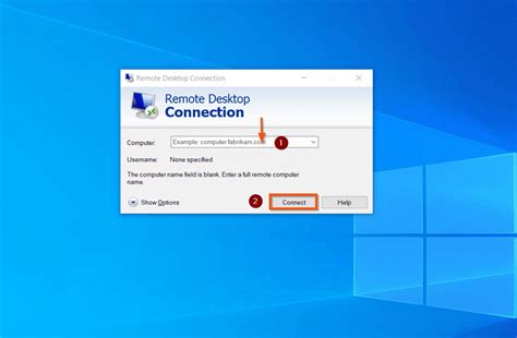 microsoft remote desktop configuration serystreet