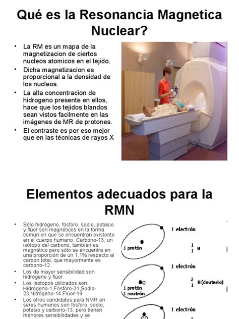 Clase 1 Resonancia Magnetica Nuclear Resonancia Magnética Nuclear