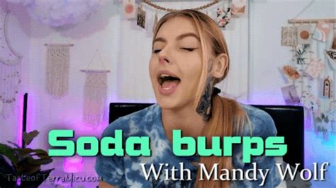 Soda Burps Mandy Wolf Hd 720 Mp4 Taste Of Terramizu Clips4sale