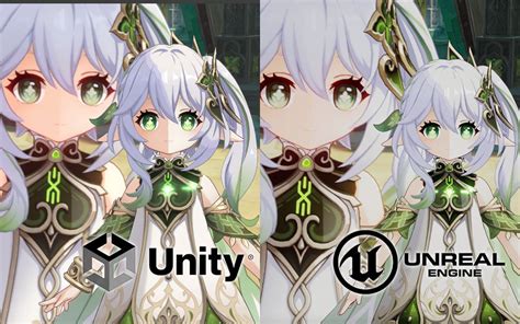 【虚幻andunity】两种引擎 原神风格基础卡通渲染 完整流程哔哩哔哩bilibili