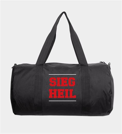 Sieg Heil Embroidered Travel Bag Sunwheel Shop