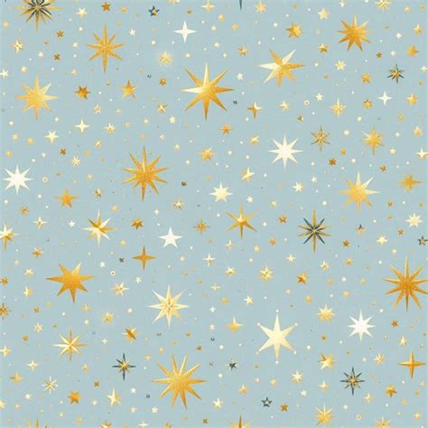 Star Pattern Background Premium Ai Generated Image