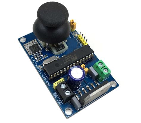 Brushed DC Motor Speed And Direction Controller Using Joystick Electronics Lab