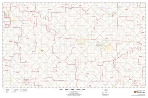 Johnson Zip Code Map Missouri Johnson County Zip Codes