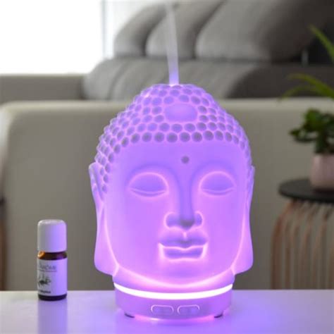 Diffuseur d huiles essentielles ultrasonique en céramique Amida