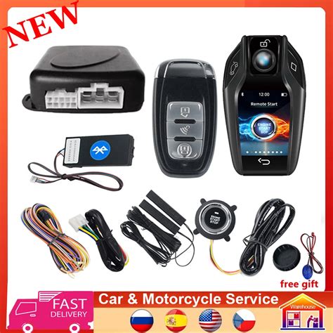 2022 novo começo remoto parar o motor do carro keyless entrada início
