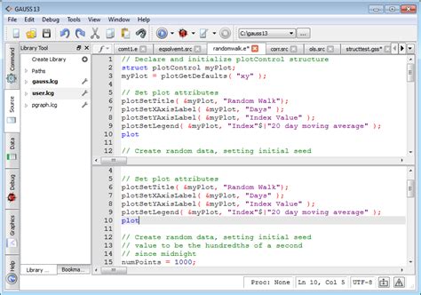 GAUSS New Features Aptech