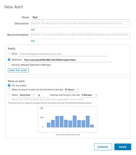 Log Insight Alert Enhancements SFlanders