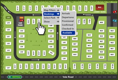 Holiday Park Software With Interactive Park Map In Site™