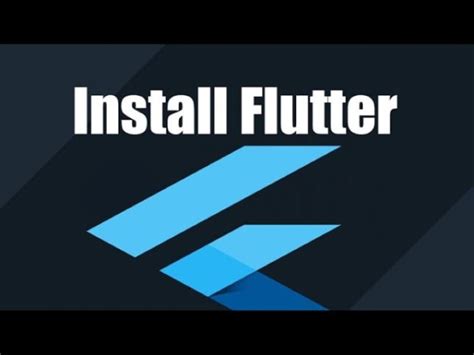 Install Or Configure Flutter Sdk On Your Windows Or Linux By Eyasari