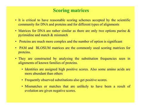 Sequence Analysis Pairwise Alignmentpdf