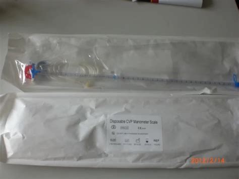 Disposable Central Venous Pressure Manometer Scale Manometer Scale For