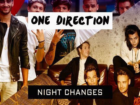 One Direction Lyrics Night Changes