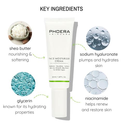 Phoera Face Moisturizer Cream Phoera Makeup Europe