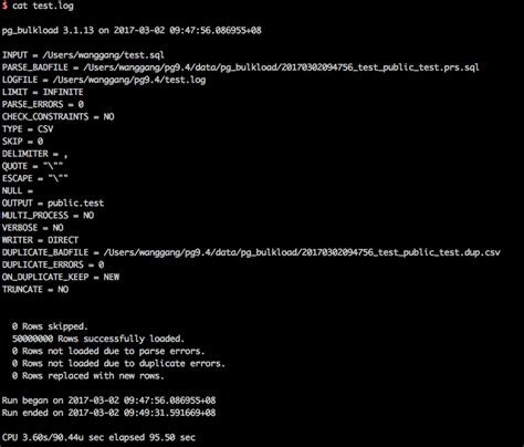 Pgbulkload工具的使用 Csdn博客