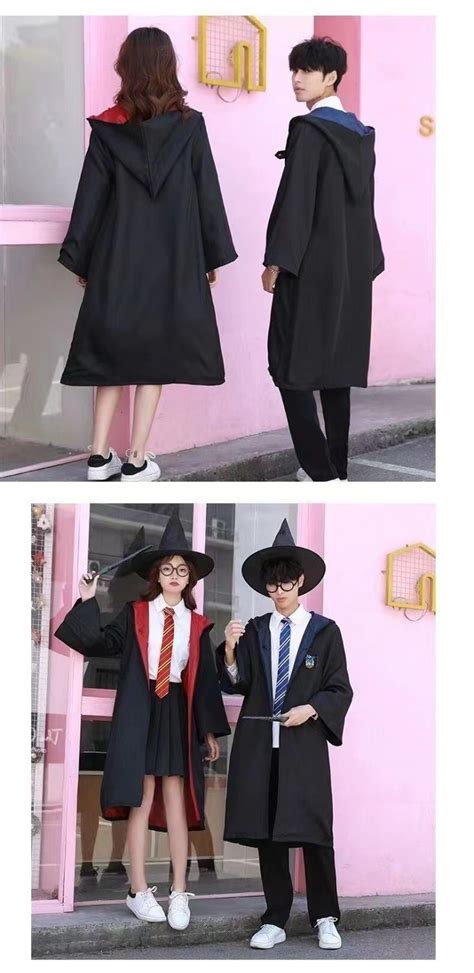 哈利波特学院长袍周边服装儿童节表演魔法袍衣服cos服巫师袍斗篷 阿里巴巴