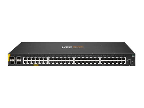 Hpe Aruba Networking Cx 6000 48g Class4 Poe 4sfp 740w Switch 仕様 Hpe 日本 Oid1014739572