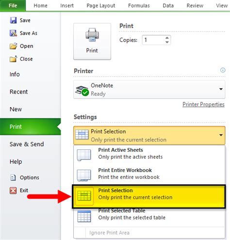 Print Formatting In Excel