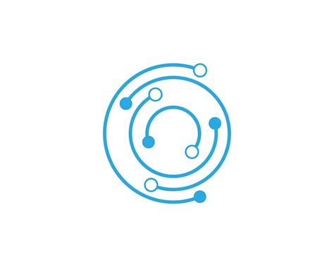 Premium Vector Circuit Logo Template Vector Illustration