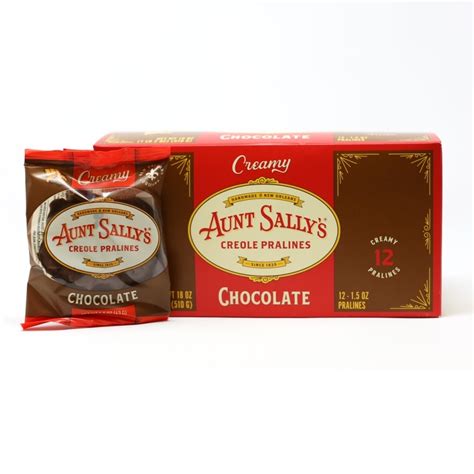 Aunt Sallys Creamy Pralines Box Of 12 Royal Praline Company