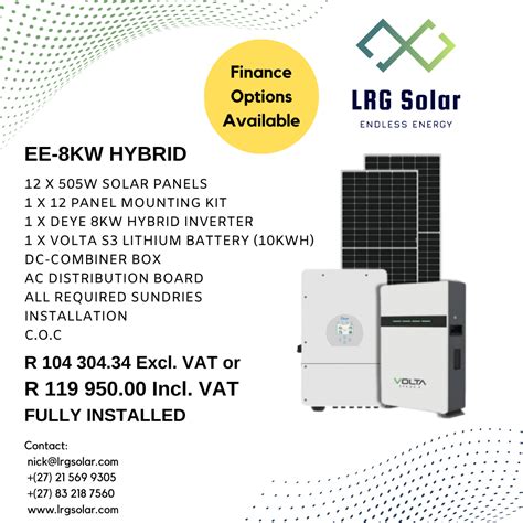 Ee 8kw Hybrid Solar System Lrg Solar Supplies