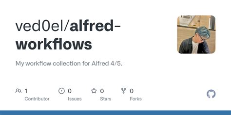 Github Ved0elalfred Workflows My Workflow Collection For Alfred 45