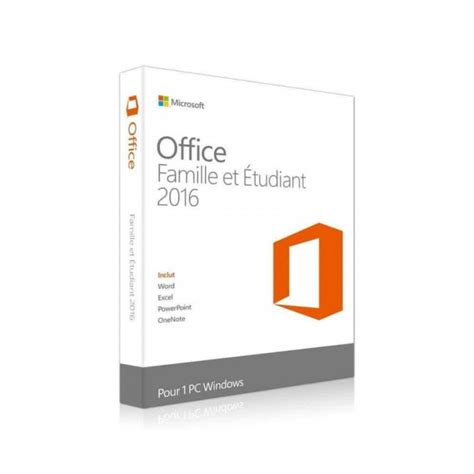 Microsoft Office 2016 Famille Et Etudiant It Sconsulting