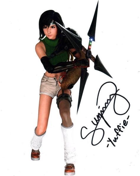 Suzie Yeung Final Fantasy Vii 8x10 Signed Photo Jsa Certified Autograp