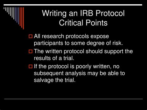 Ppt Writing An Irb Protocol Powerpoint Presentation Free Download