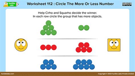 Number Comparison Fun2Do Labs