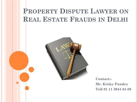 Property Dispute Lawyer