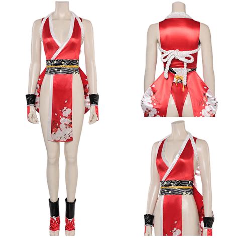 Fatal Fury Mai Shiranui Kof Sexy Kostüm Halloween Karneval Outfits
