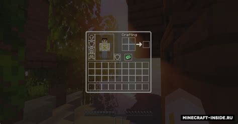 Clear GUI Текстуры для Майнкрафт Minecraft Inside