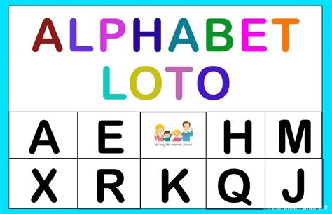 Un petit Loto Alphabet juste pour vous ça vous tente Le blog de