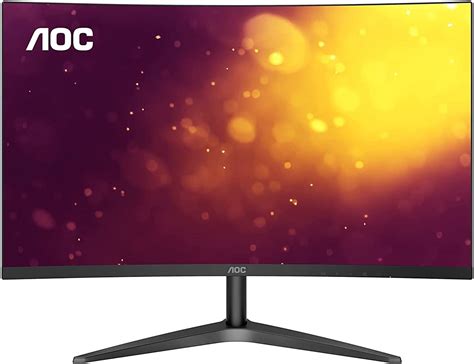 AOC C24B1H 23 6 FHD 1500R Curve Monitor 60Hz Refresh Rate 4ms Gtg Response Time 102 SRGB