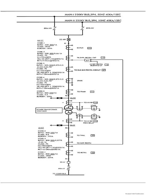 Protection Sld 220kv Transformer Pdf