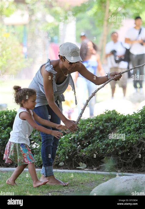 Halle Berry And Her Daughter Nahla Ariela Aubry Spend The Afternoon At